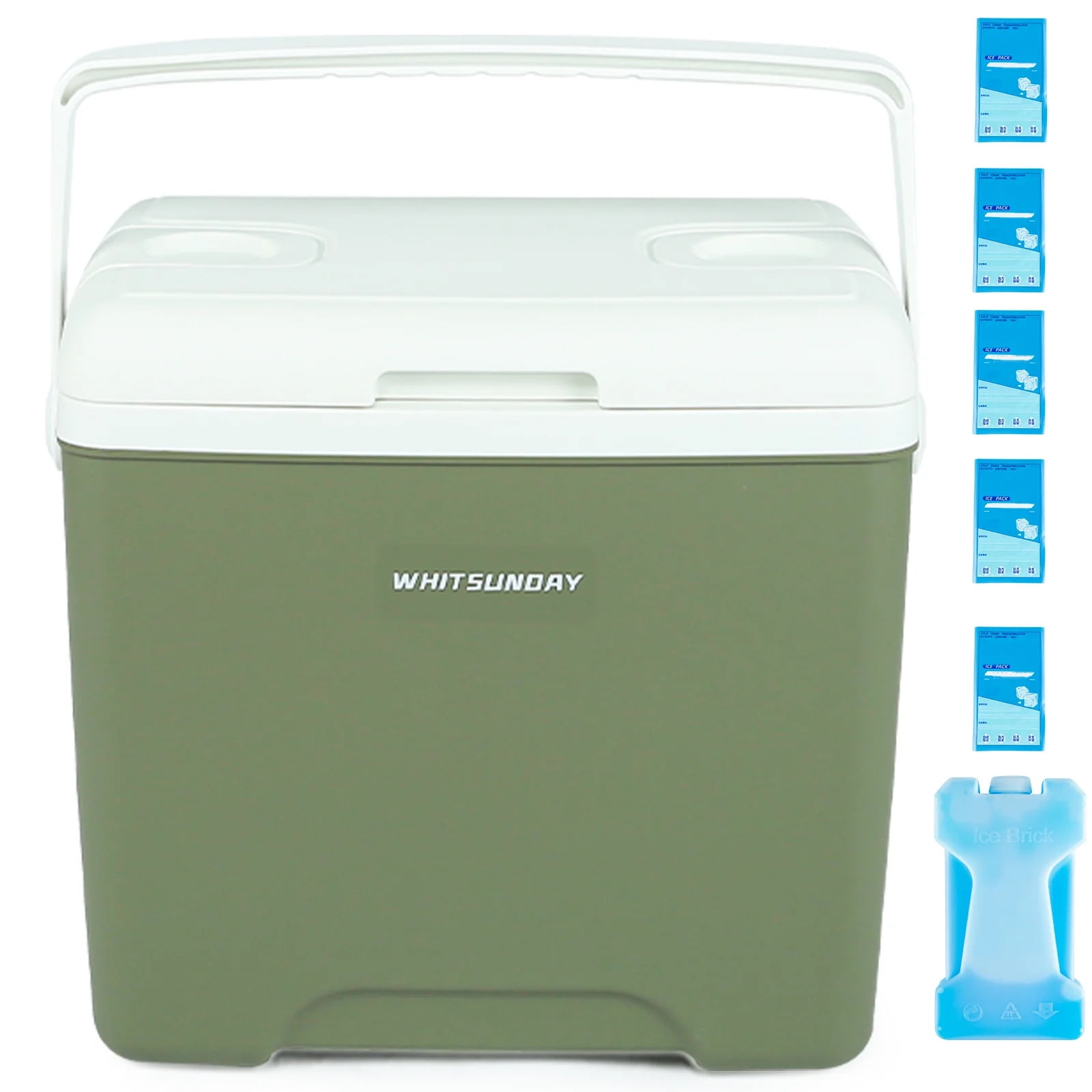 Insulated Portable Cooler,Ultra-Light Hard Cooler - Walmart.com
