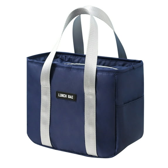 Insulated Reusable Lunch Tote Bag Leakproof Design With Convenient Side ...