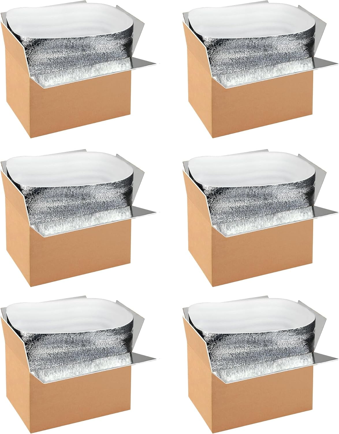 Insulated Shipping Boxes with Aluminum Foil Liner - Thermal Insulation ...