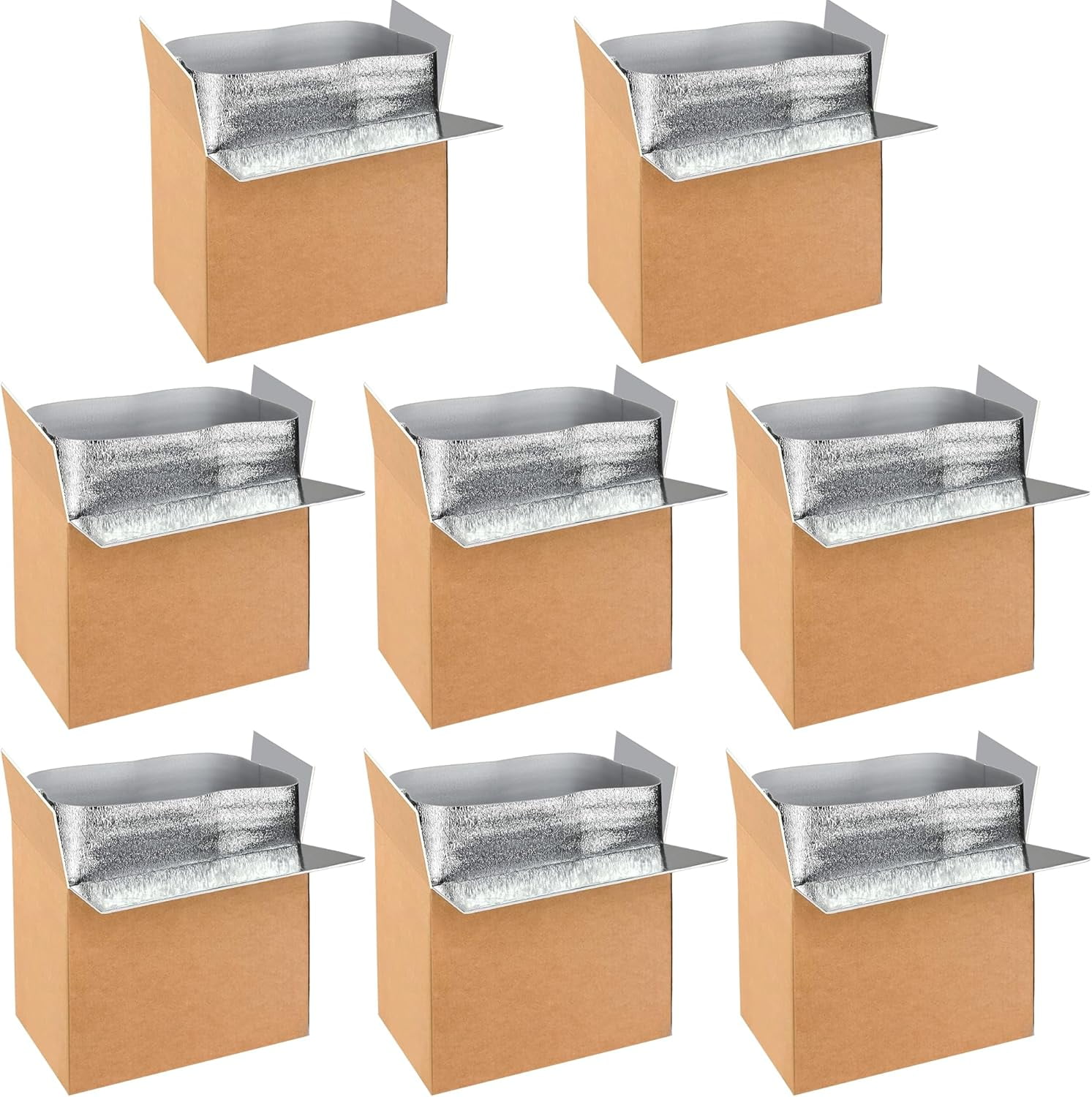 Insulated Shipping Boxes with Aluminum Foil Liner - Thermal Insulation ...