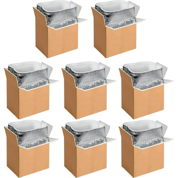 Insulated Shipping Boxes with Foil Liner,Thermal Insulation Cold Pack ...