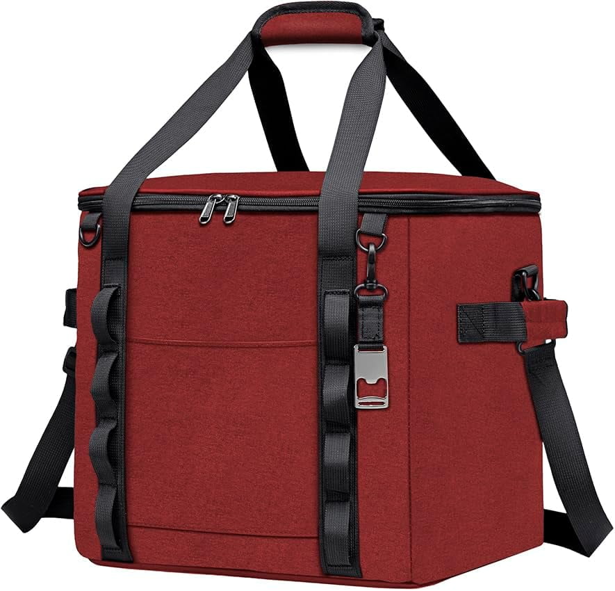 Insulated Soft Cooler Bag 12"x12"x12" Large Leakproof Soft Sided Ice ...