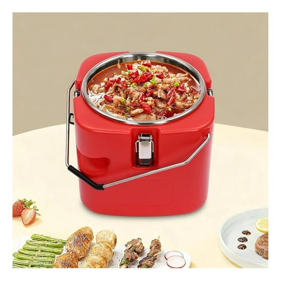 Insulated Soup Container 2.5 Gallon - Food Warmer for Catering, Hot ...