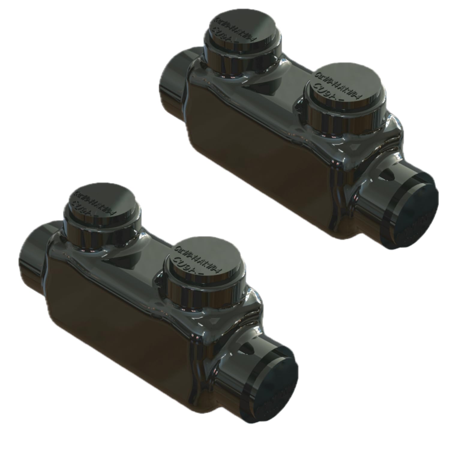 Insulated Splice Connector Wire Connectors 250-6AWG Wide Dual Side ...