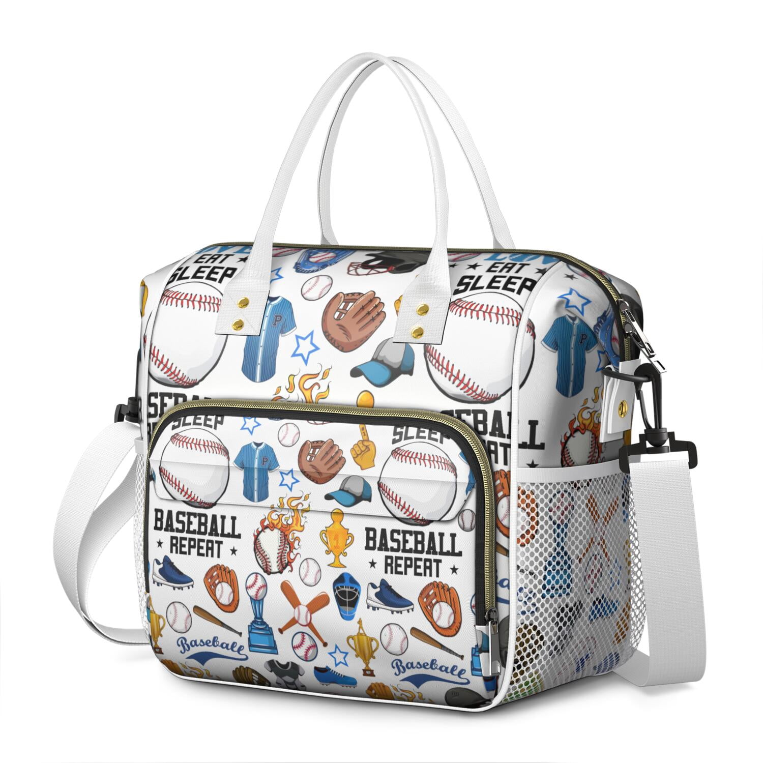 Insulated Sports Lunch Bag for Men and Women – Leakproof Dual ...