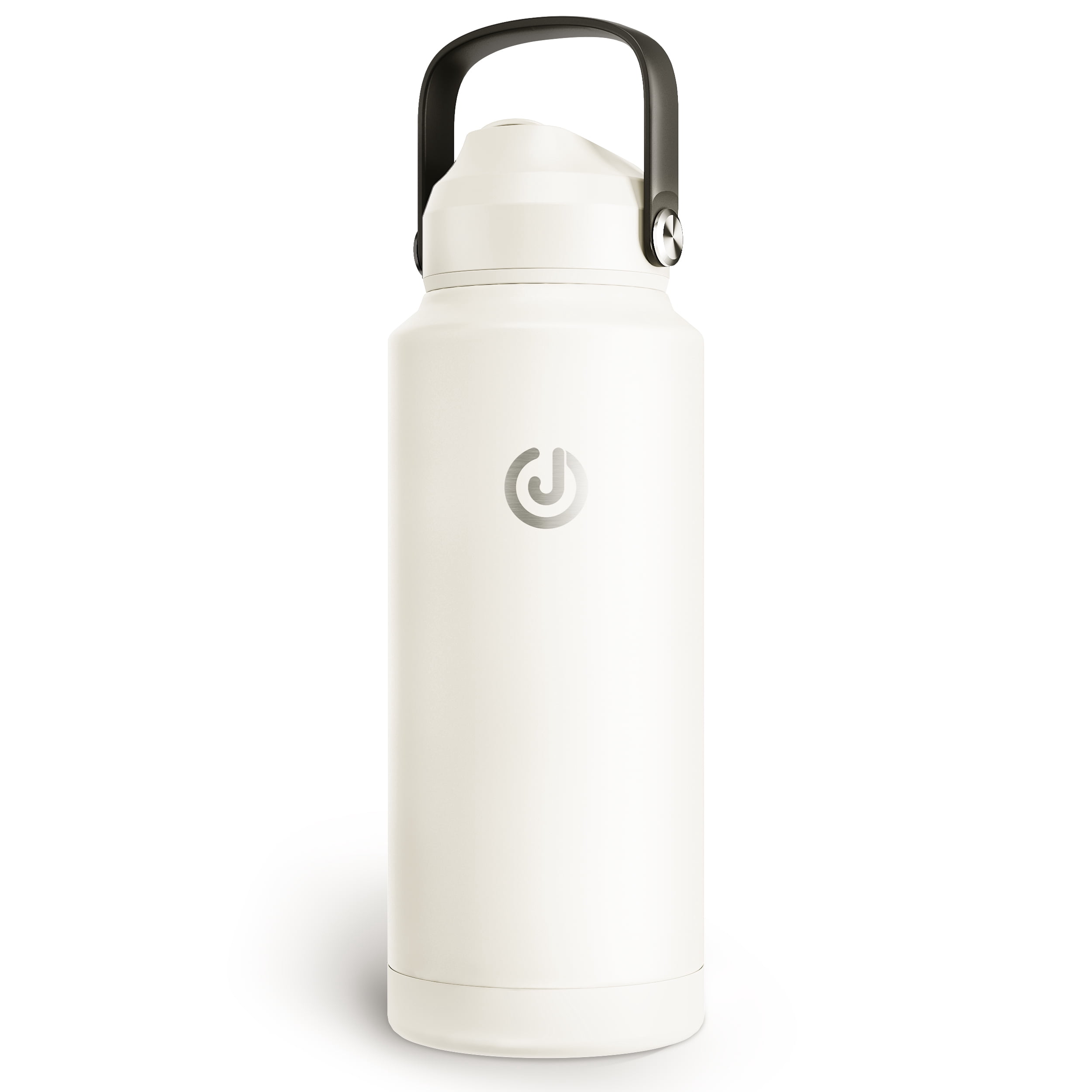 Dynatech Insulated Stainless Steel Water Bottle, Flex Straw Lid, 32oz ...