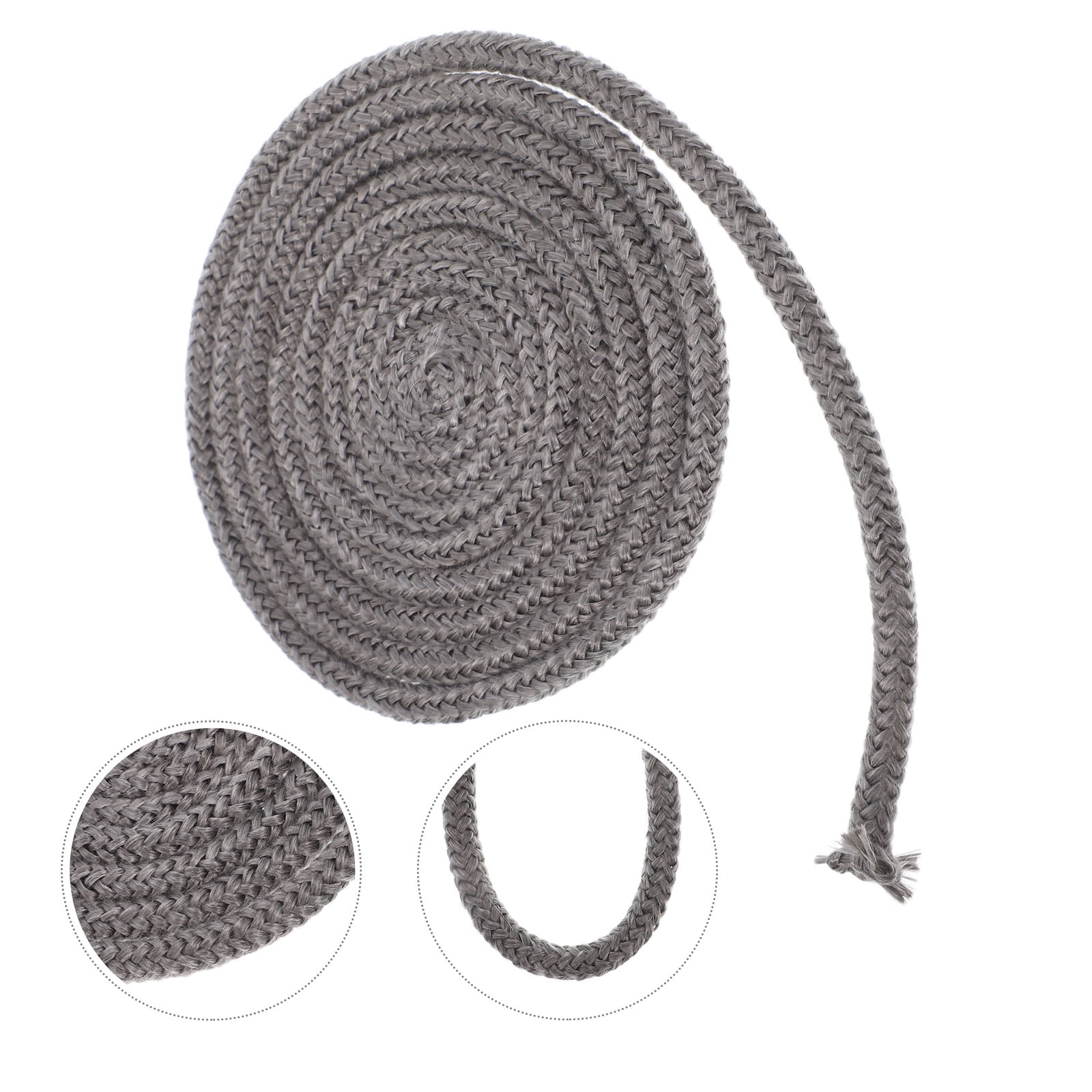 Amosfun HOMEMAXS 1 Roll Fireplace Seal Rope Fiberglass Rope Seal Gasket ...