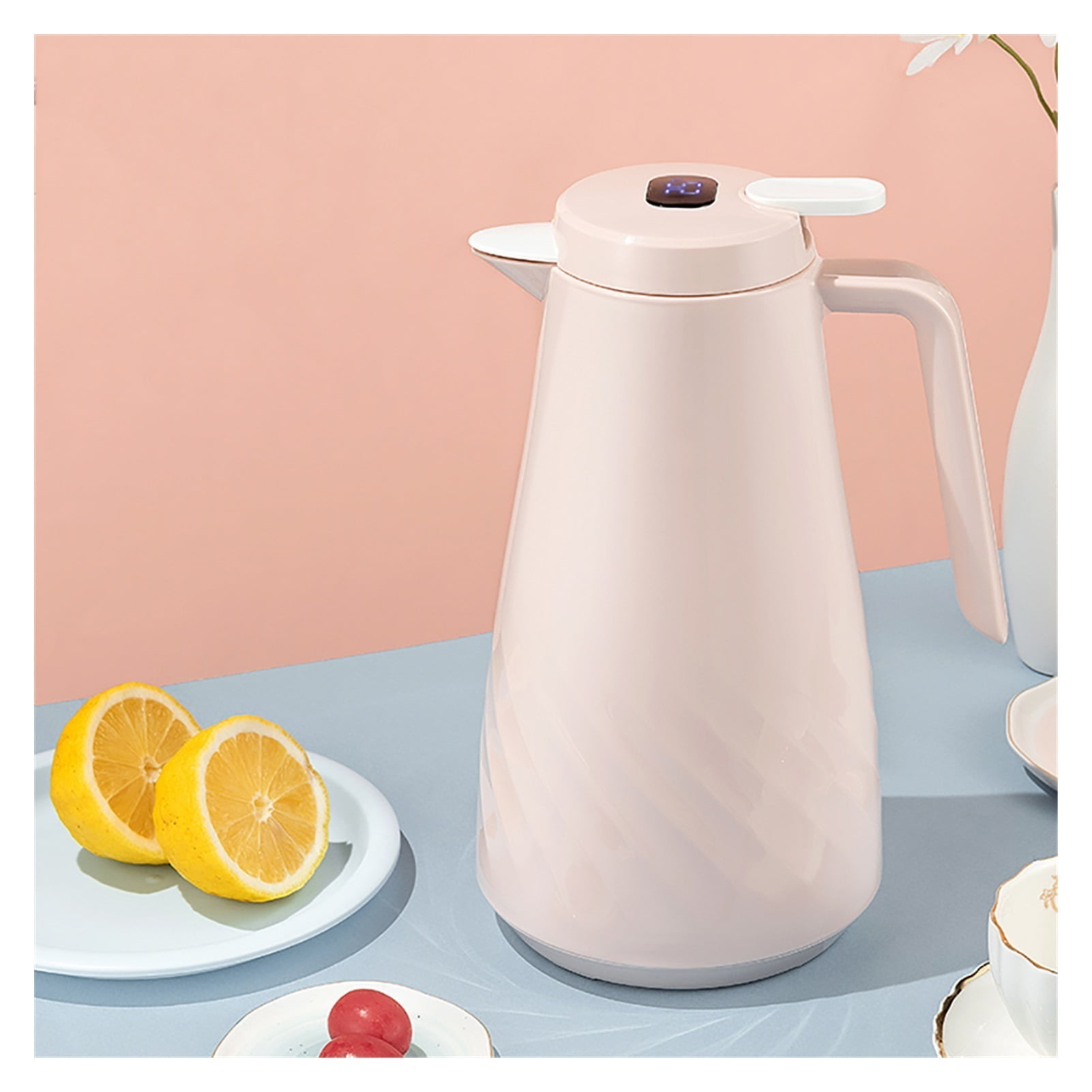 Insulated Thermal Coffee Carafe Pitcher,Double Wall Insulated Vacuum ...