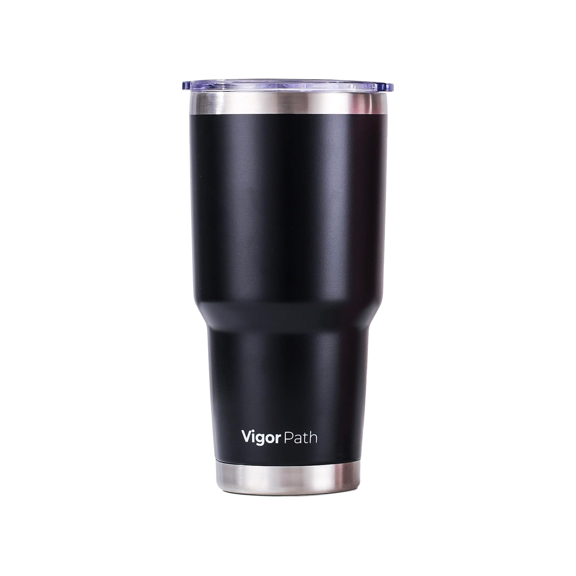 Insulated Tumbler Cup with Slide Lid, Double-Walled Vacuum Stainless ...
