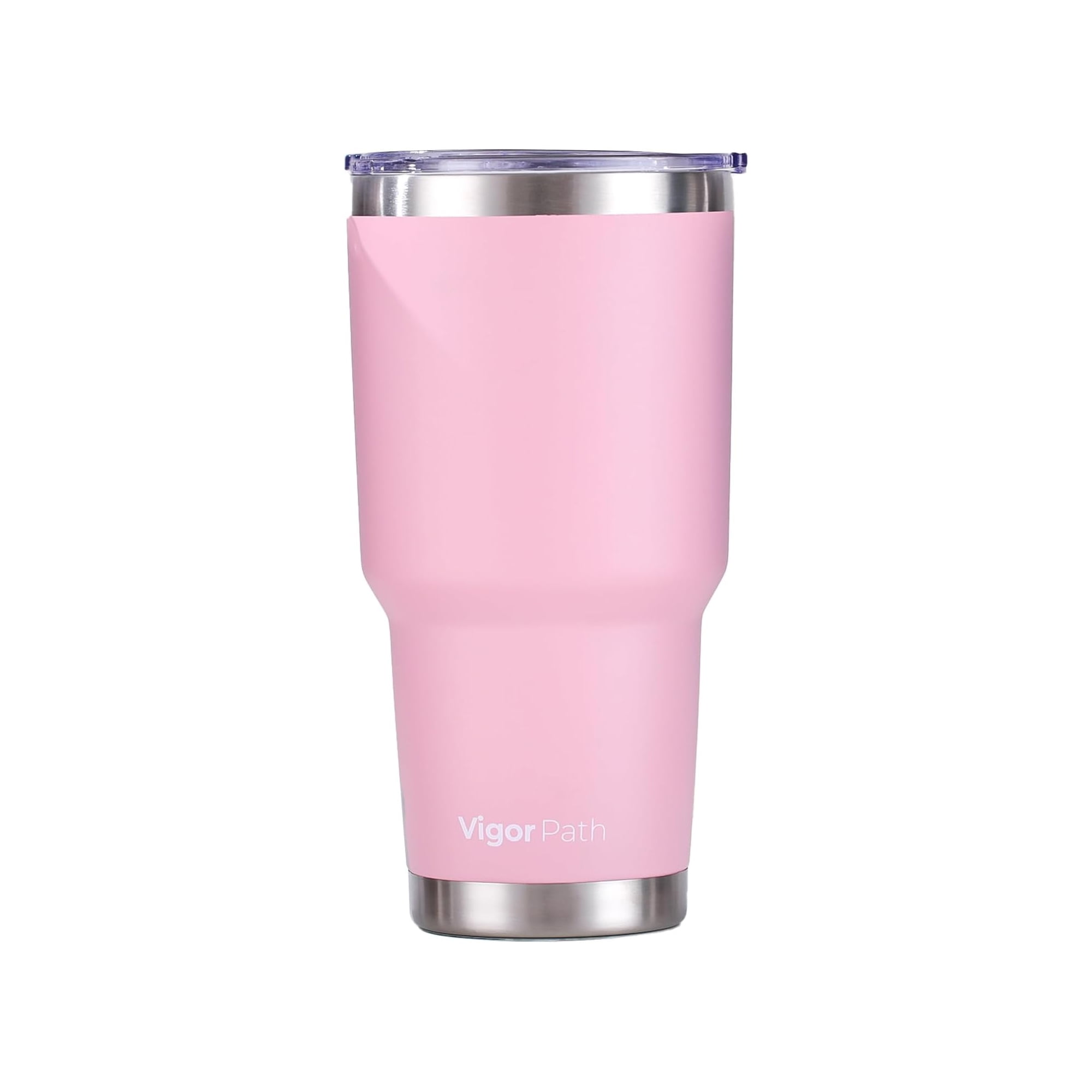 Insulated Tumbler Cup with Slide Lid, Double-Walled Vacuum Stainless ...