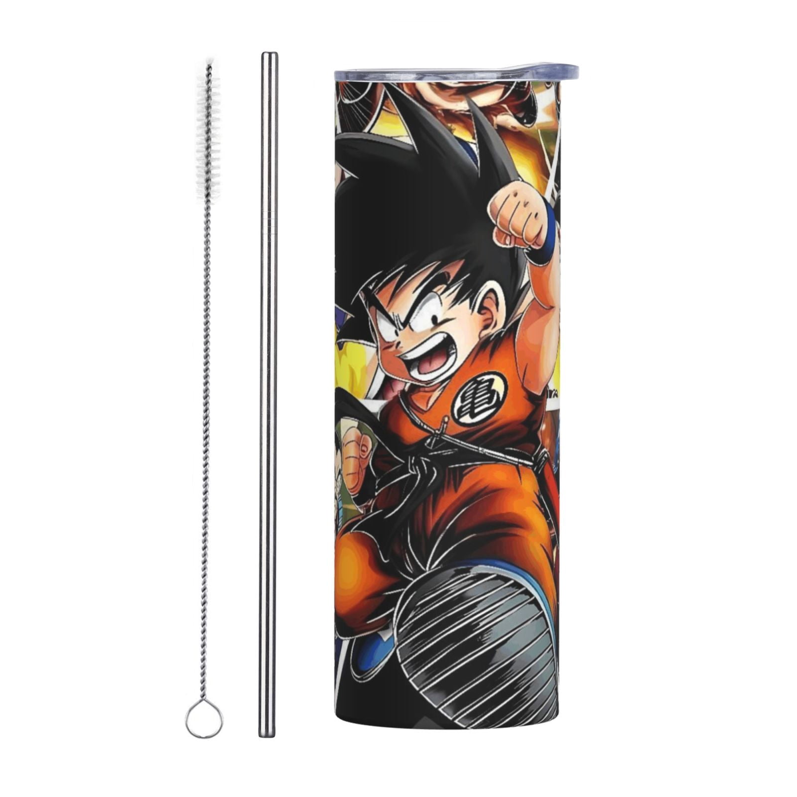 Insulated Vacuum Coffee Mug Dragon Ball Stainless Steel Cup Goku ...