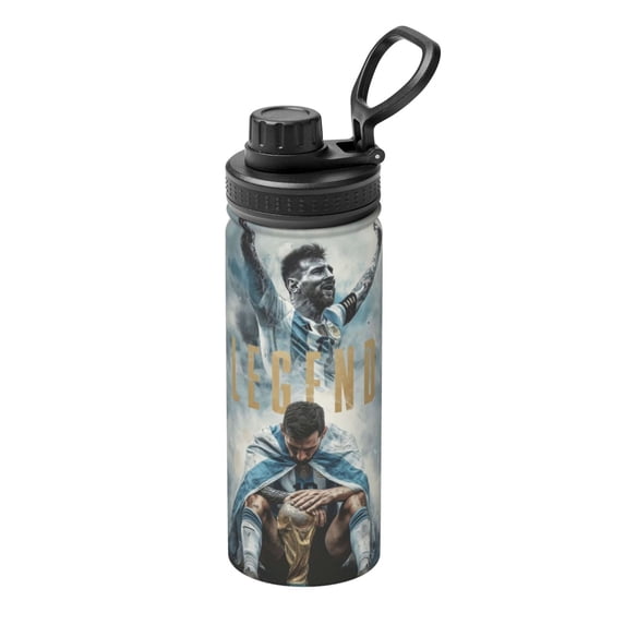 Insulated Vacuum Sports Water Bottle Messi_10 Stainless Steel Leak ...