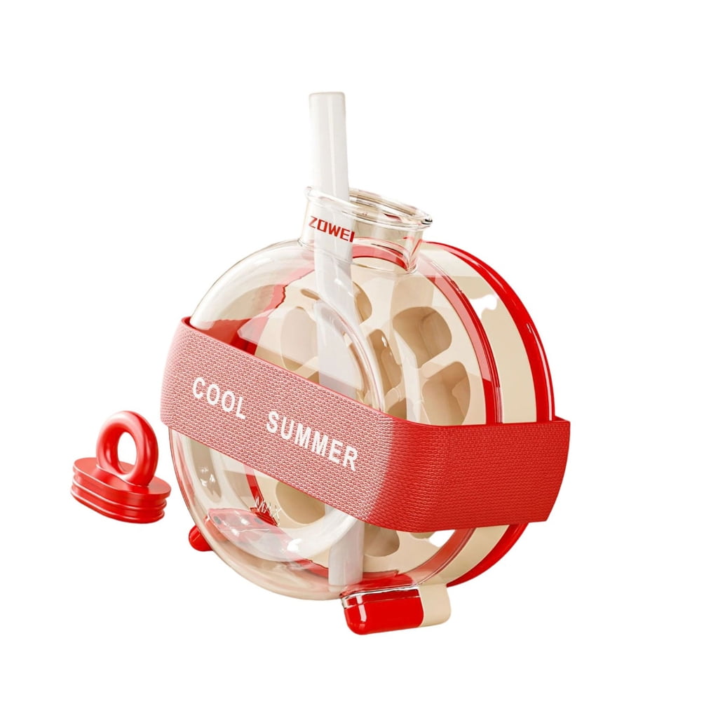 Insulated Water Flasks With Ice Cubes Tray And Leak proof Design Summer ...