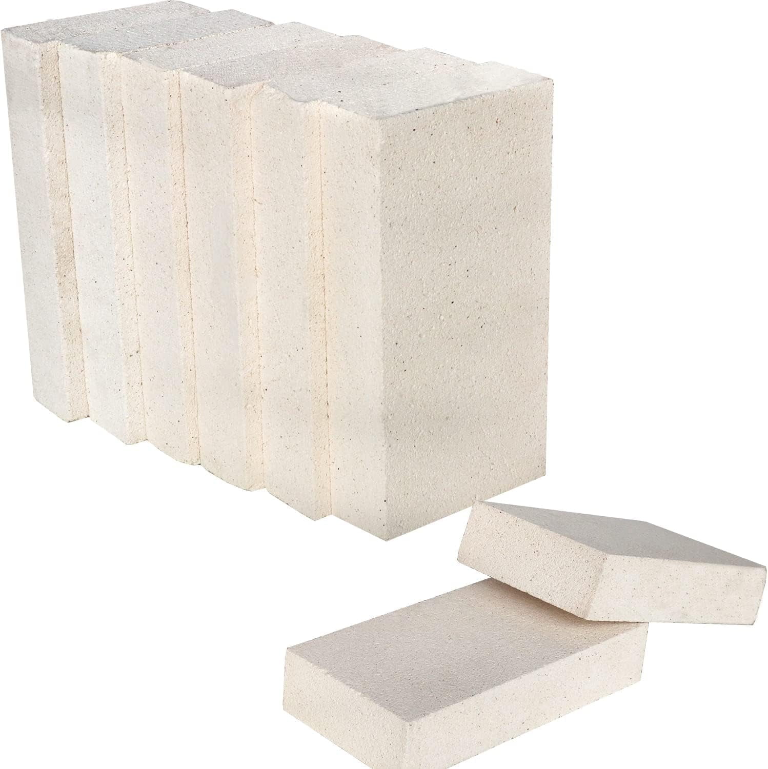 "HFK-25 insulating fire bricks for Wood Stoves & Fireplaces, 2500 F, 2. ...