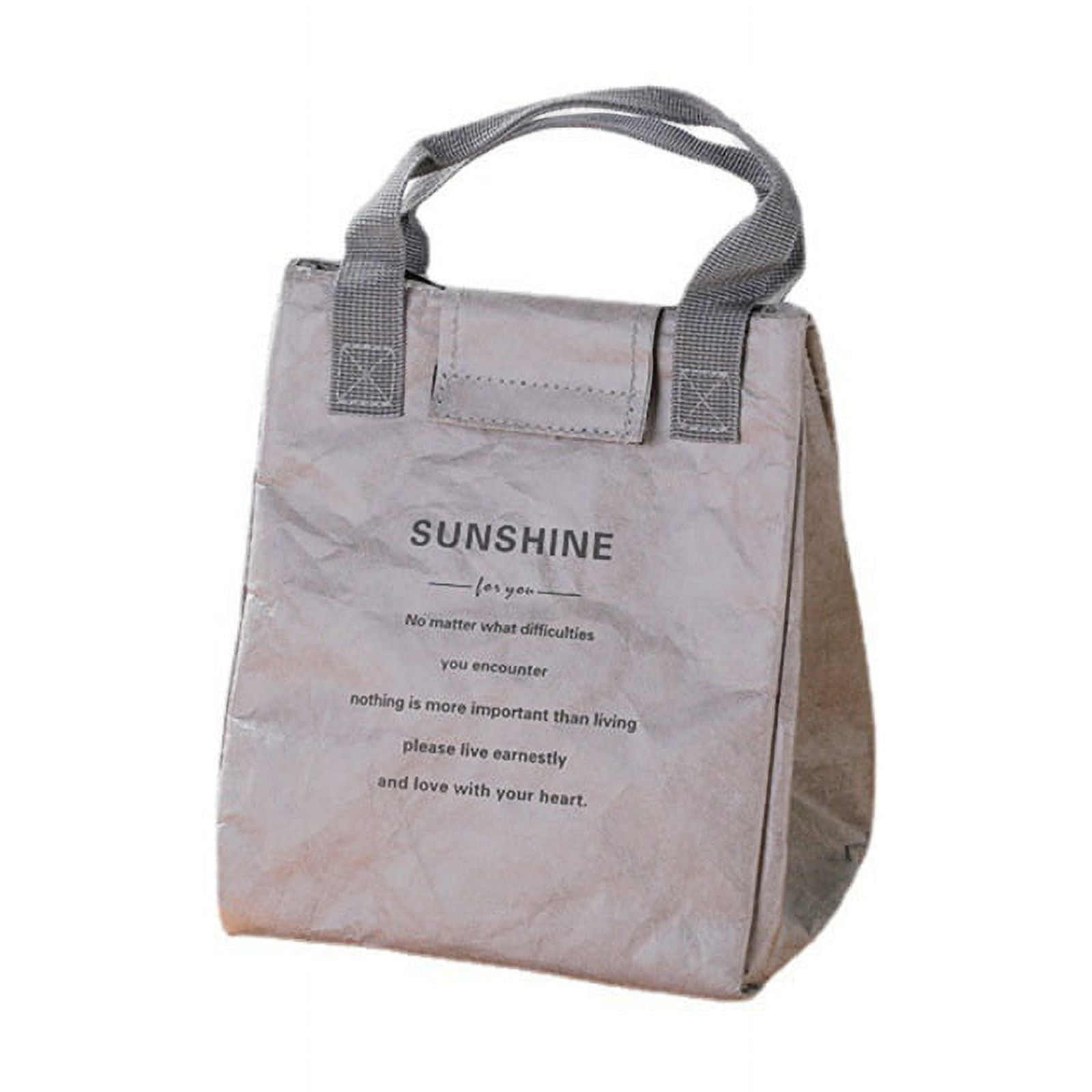 Insulation Bags Leakproof Fibre Paper Lunch Box Portable Insulated ...