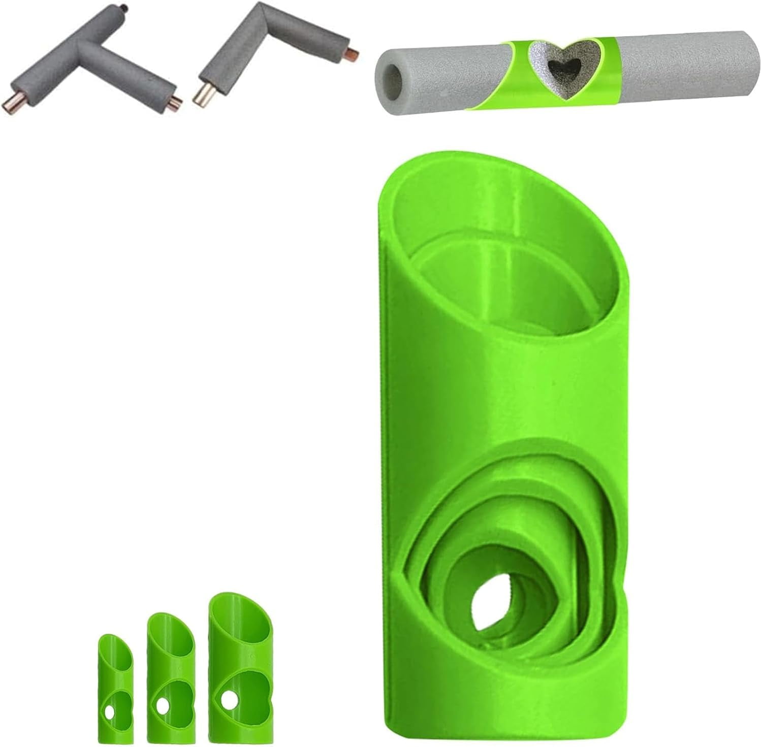 Insulation Clip, 2025 Upgraded Pipe Insulation Cutting Guide, 3D ...