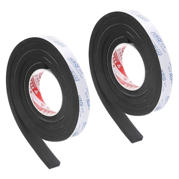 Insulation Foam Tape 1" x 6.6Ft, 2 Rolls - Weather Stripping for Doors ...