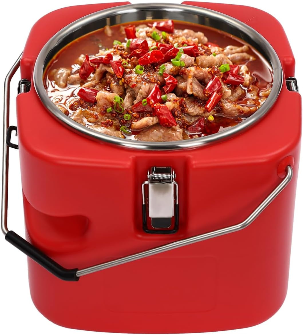 Insulation Food Food Food Cooler 2.5 Gallon Insulated Soup Container ...