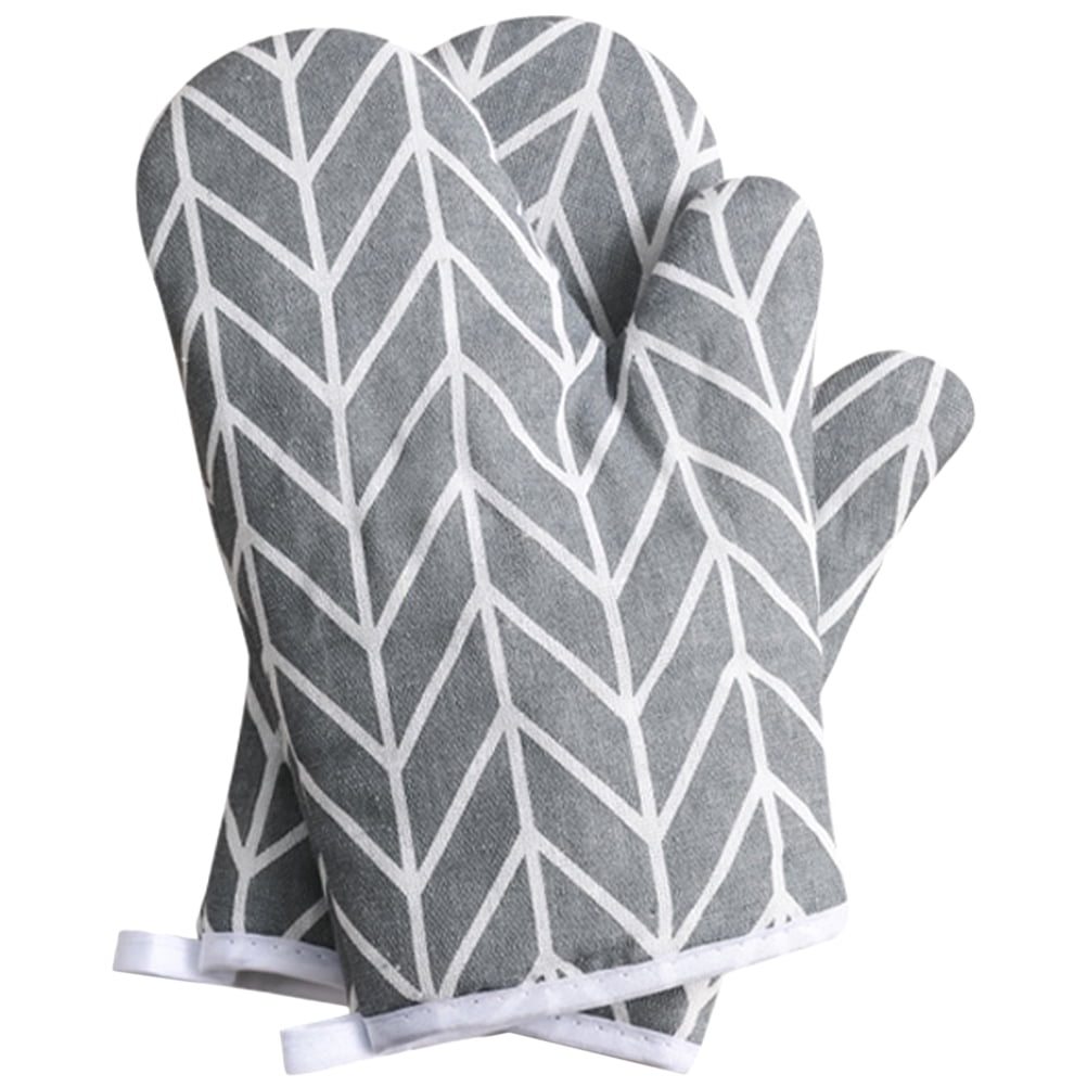 Insulation Gloves Mittens Baking Oven Mitt Heat Resistant Glove Kitchen ...