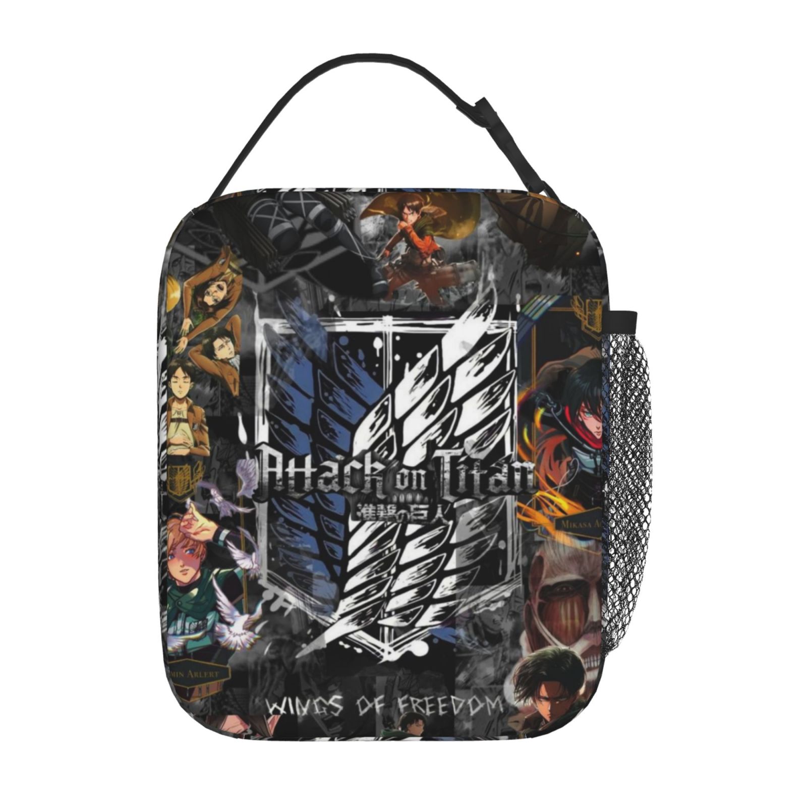 Insulation Portable Lunch Bag, Attack on Titan Thermal Container with ...