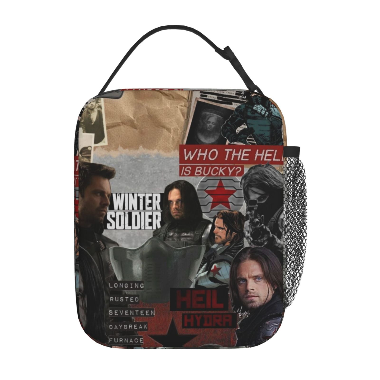 Insulation Portable Lunch Bag, Sebastian Stan Bucky Barnes Thermal ...