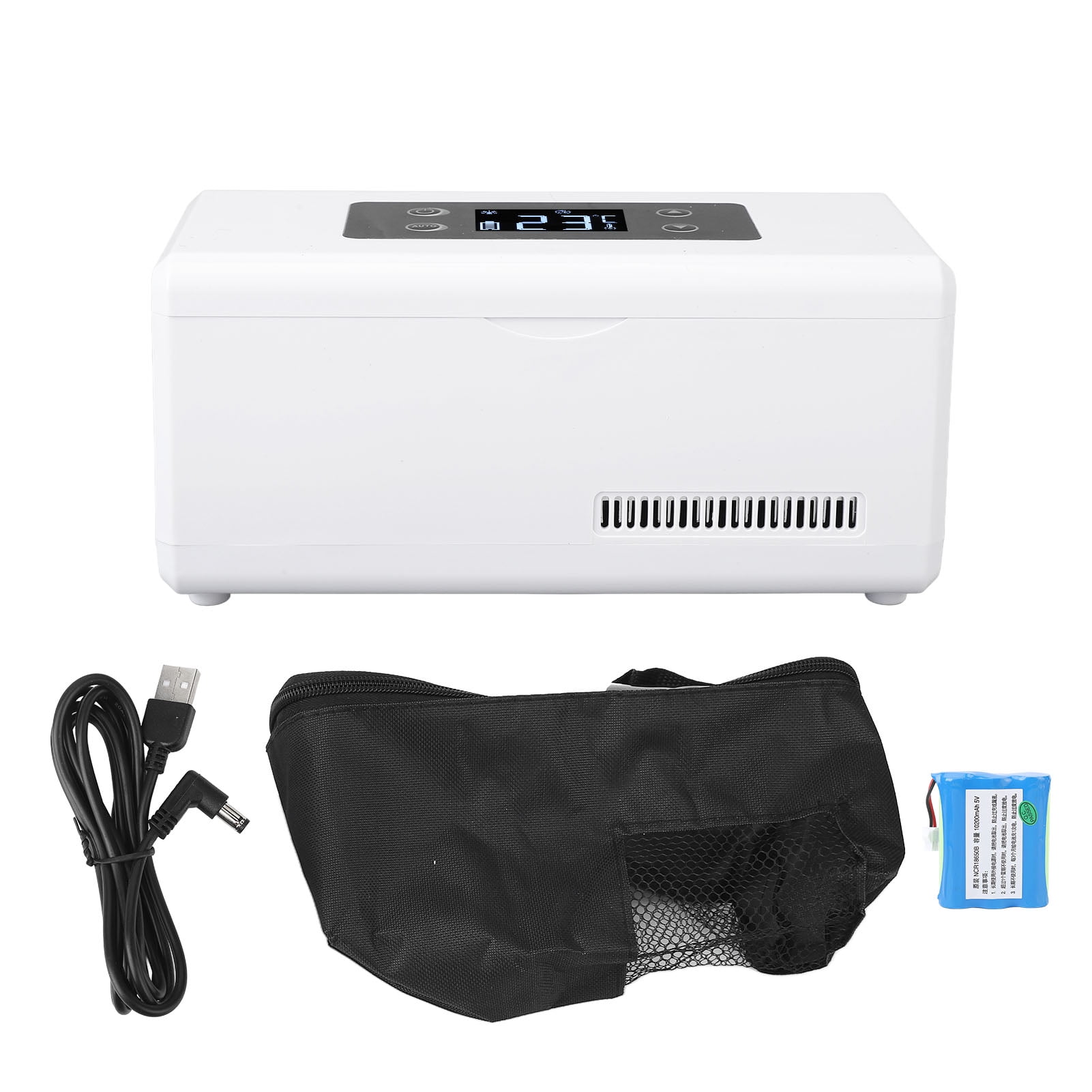 Insulin Cooler Refrigerated Box, Portable Insulin Cooler Travel Box ...