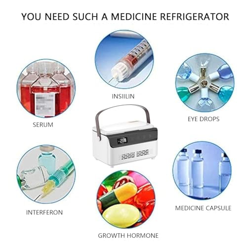 Insulin Cooler Travel Case, Diabetes Medical Cooler Thermostat ...