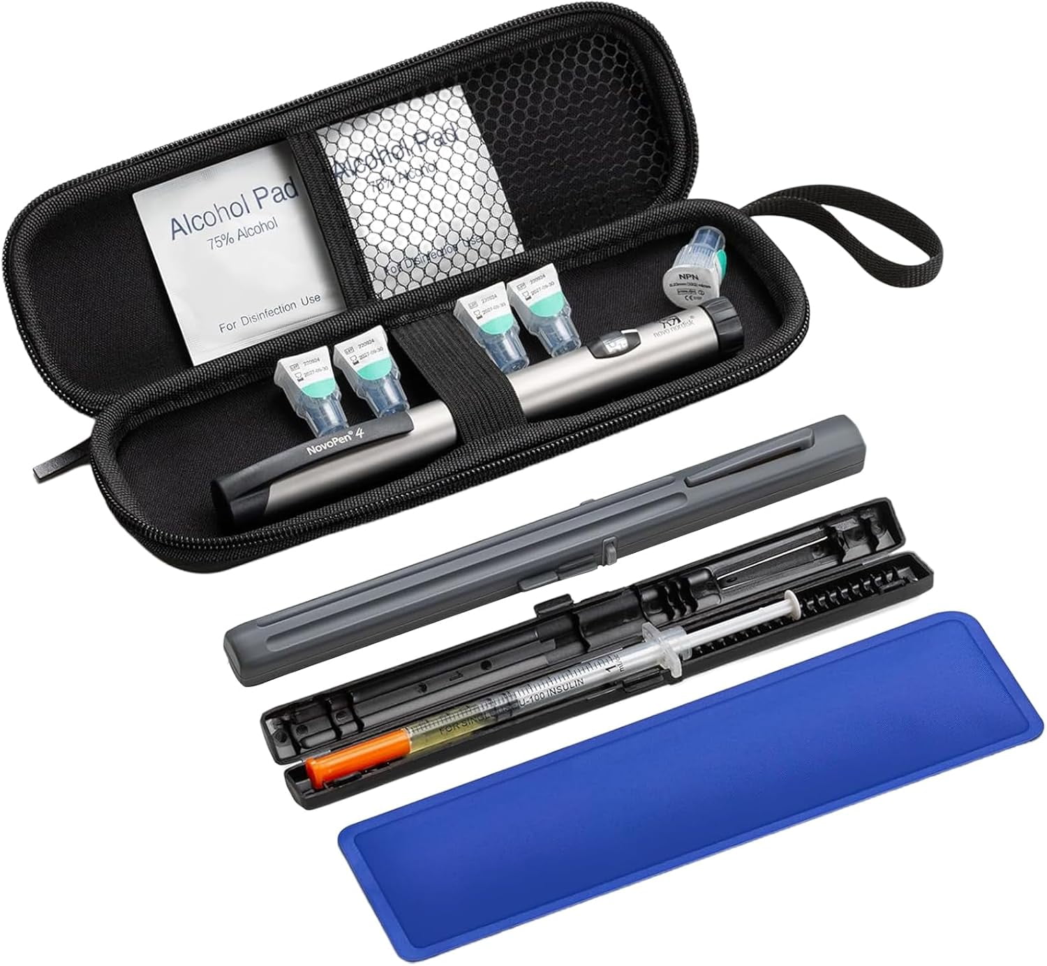 Insulin Pen Refrigerator Diabetes Drug Insulated Refrigerator, Equipped ...