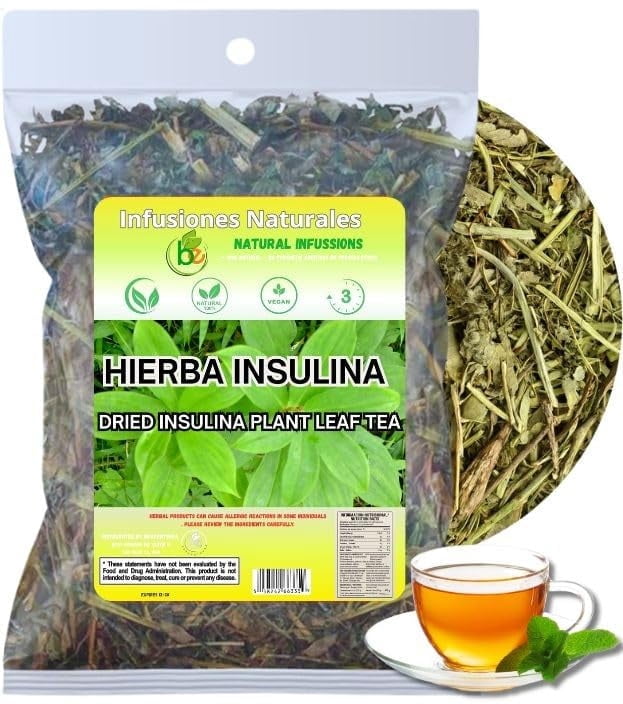 Insulina Traditional 100% Natural Dried Plant Herbal Tea – 4 oz (113g ...