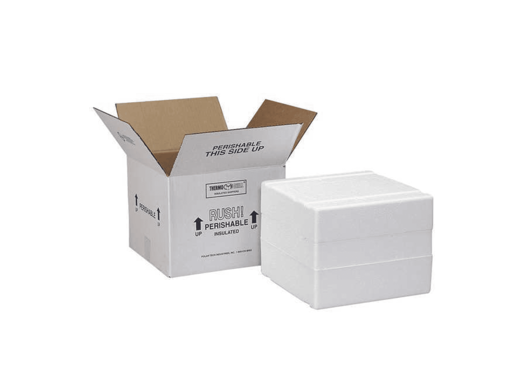 Insultaed Multi-Depth Bio Shipper Foam & Carton - Walmart.com