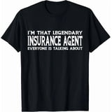 Insurance Agent Job Title Employee Insurance Agent Gift Unisex T-Shirt ...