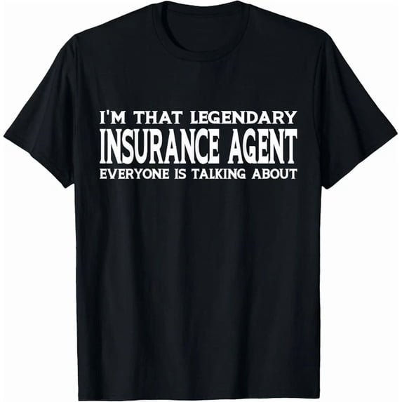 Insurance Agent Job Title Employee Insurance Agent Gift Unisex T-Shirt ...