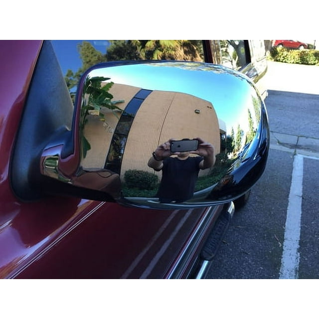 Int Trim501 Exterior Mirror Cover Full Cover Chrome Plated ABS Plastic ...