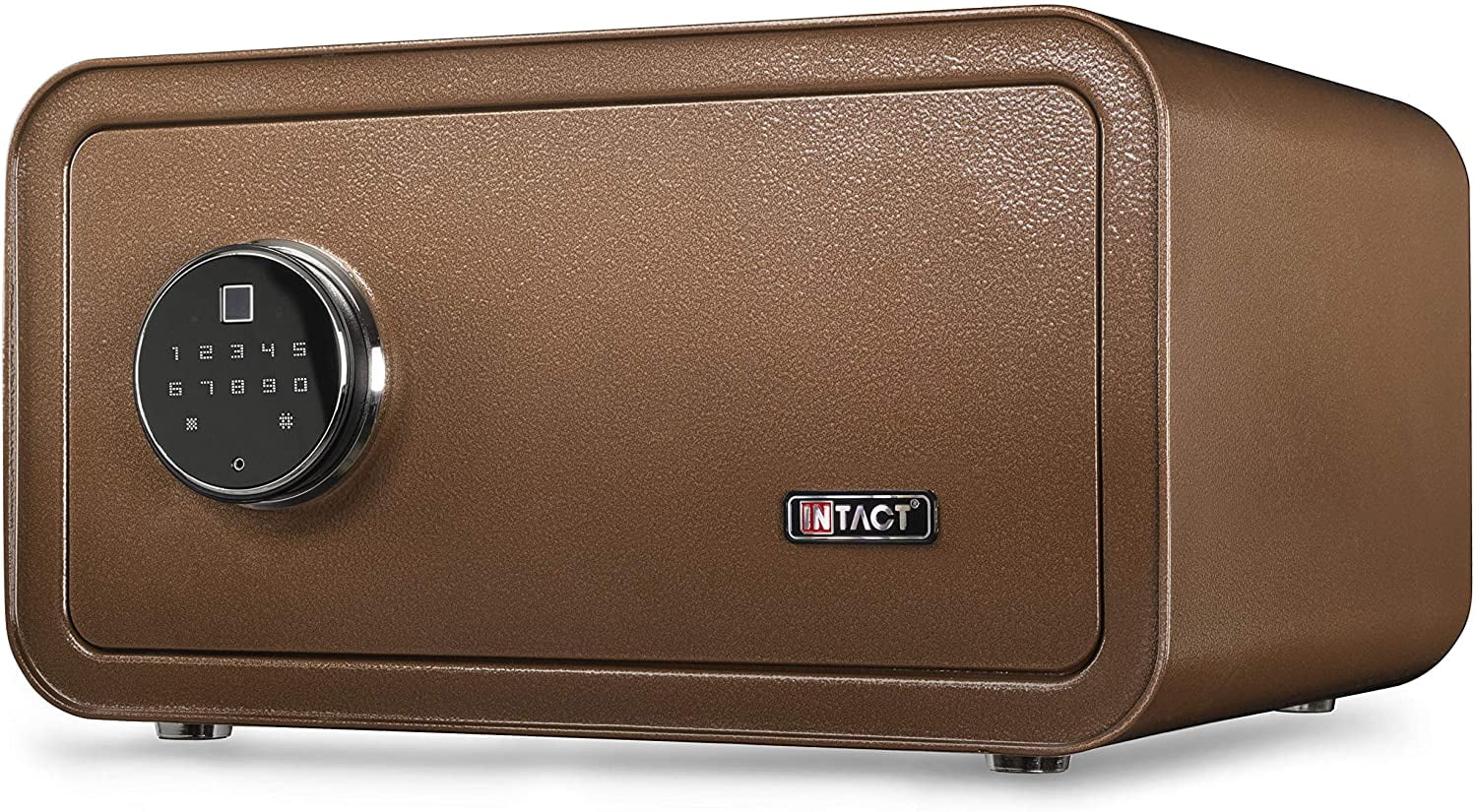 Intact - Home Protection Large Biometric Fingerprint & Gun Safe, Quick ...