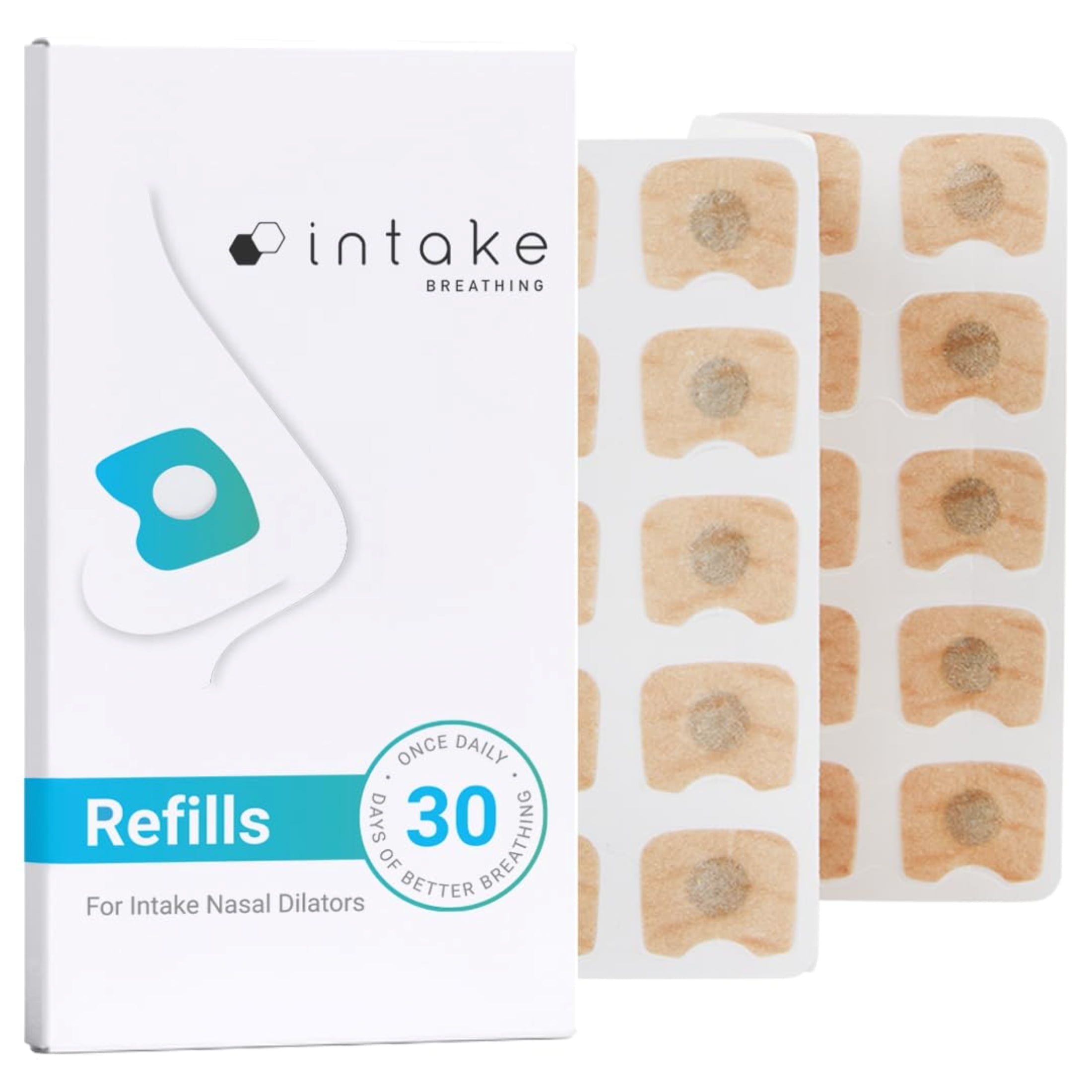 Intake Breathing Refill Tabs Pack - Boost Oxygen Intake, Improve Sleep ...