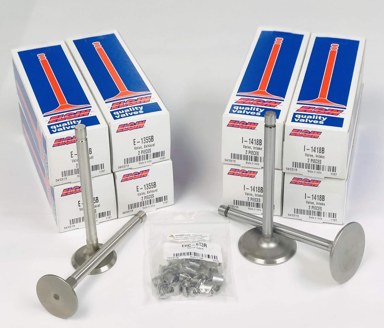 Intake & Exhaust Valves compatible with Ford 390 360 410 428 352 ...
