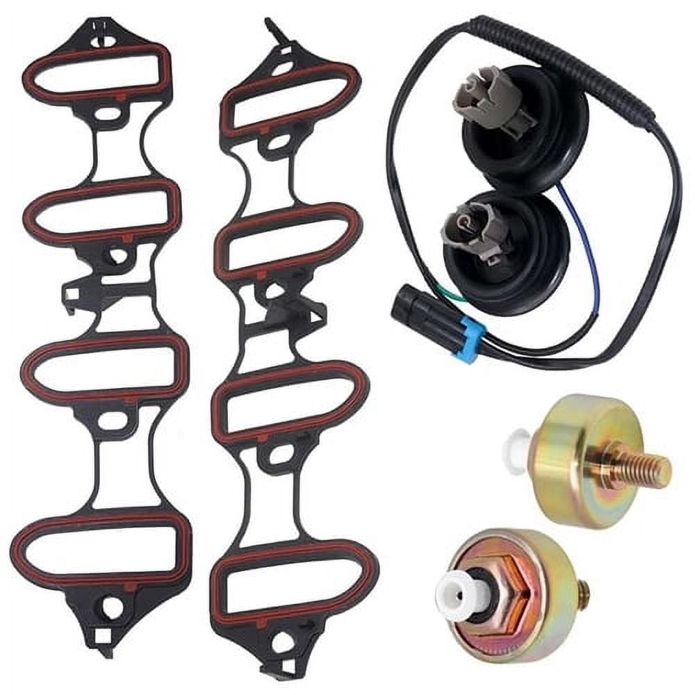 Intake Manifold Gasket with Knock Sensor + Harness Fits Cadillac Fits ...