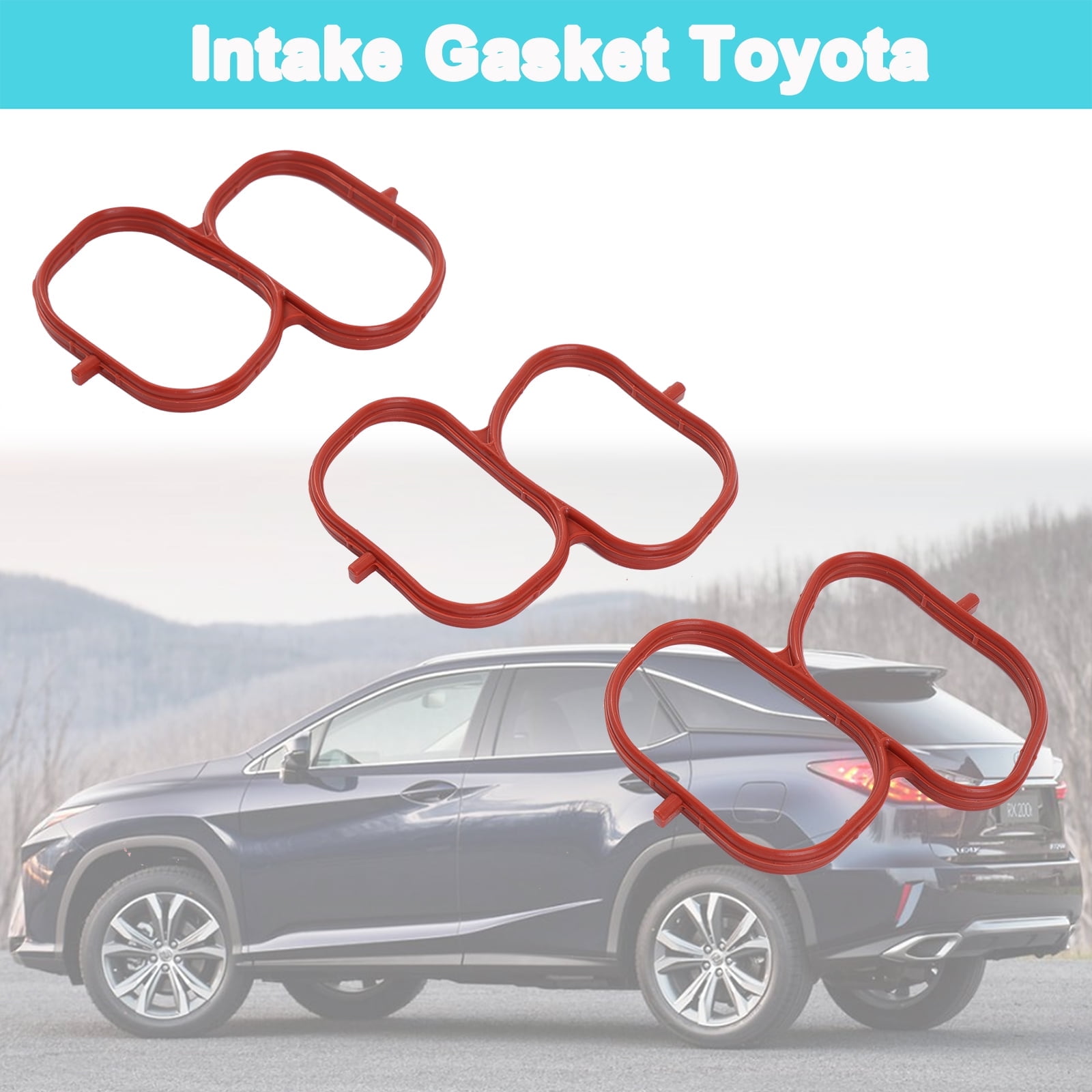 Intake Manifold Plenum Gasket 17176-0P021 for Toyota 2005-17 Lexus 3.5L ...