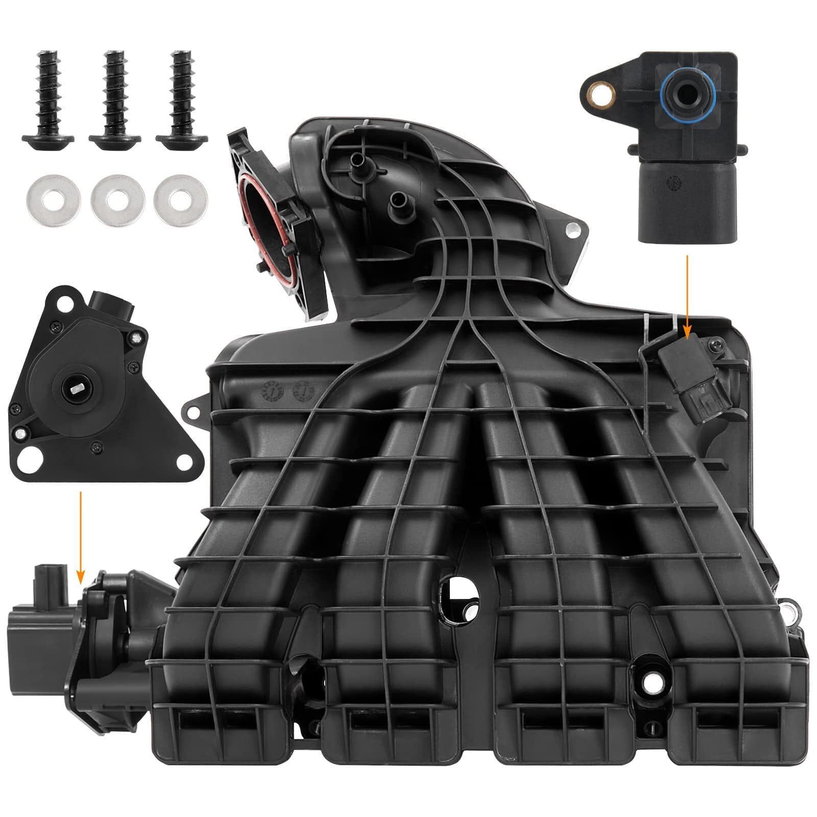 Top10 Racing Intake Manifold with Runner Control Valve, Air Pressure ...