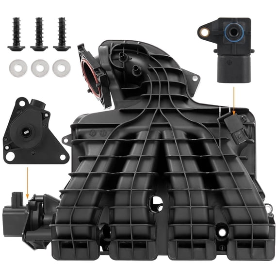 Top10 Racing Intake Manifold with Runner Control Valve, Air Pressure ...