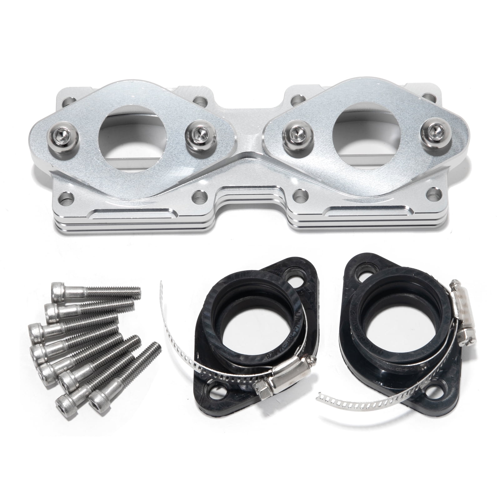 Intake Manifolds Kit 26mm-28mm Boot Carb Carburetor for Yamaha Banshee ...
