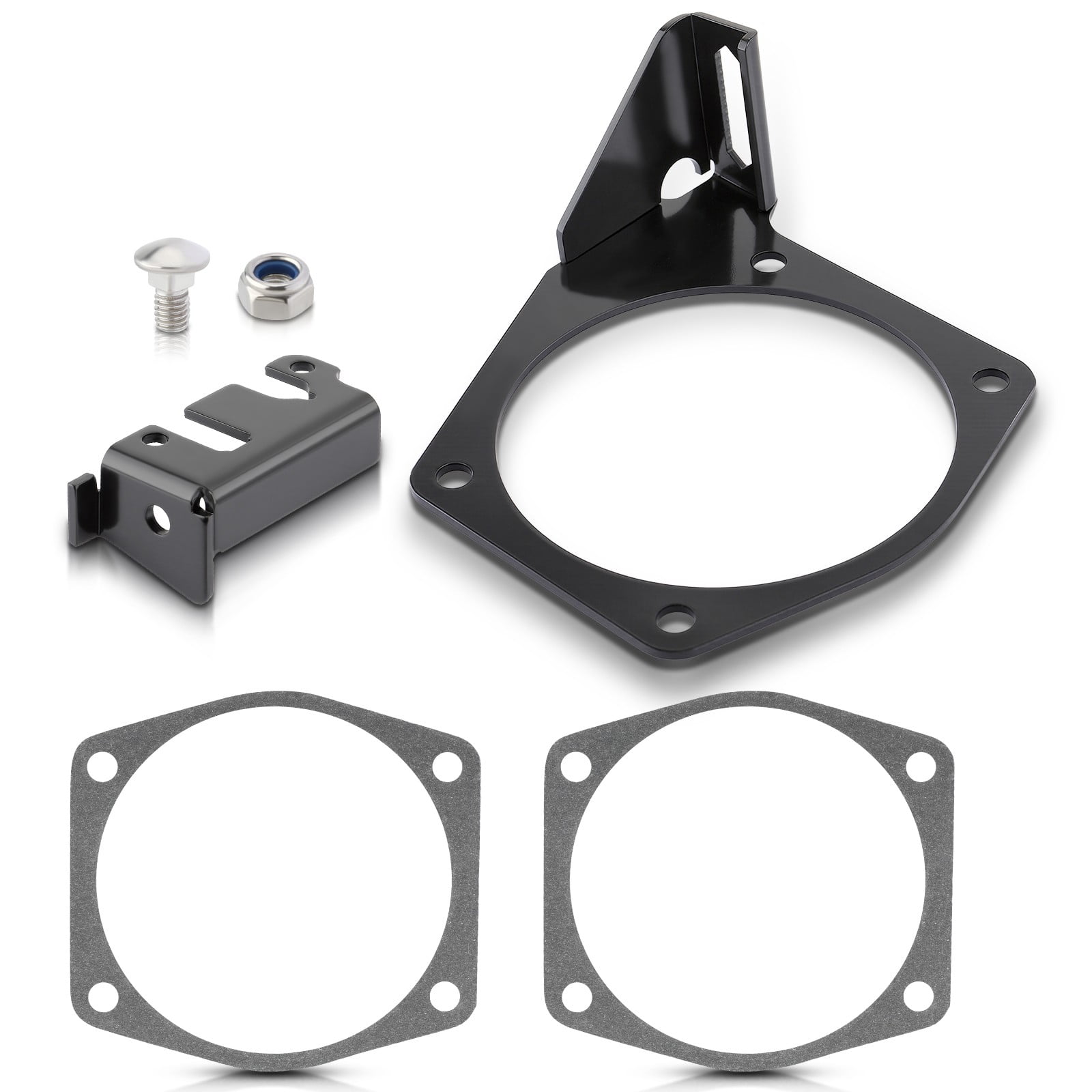 Intake Manifolds Throttle Body Cable Bracket For 92-102mm LS All 4 Bolt ...