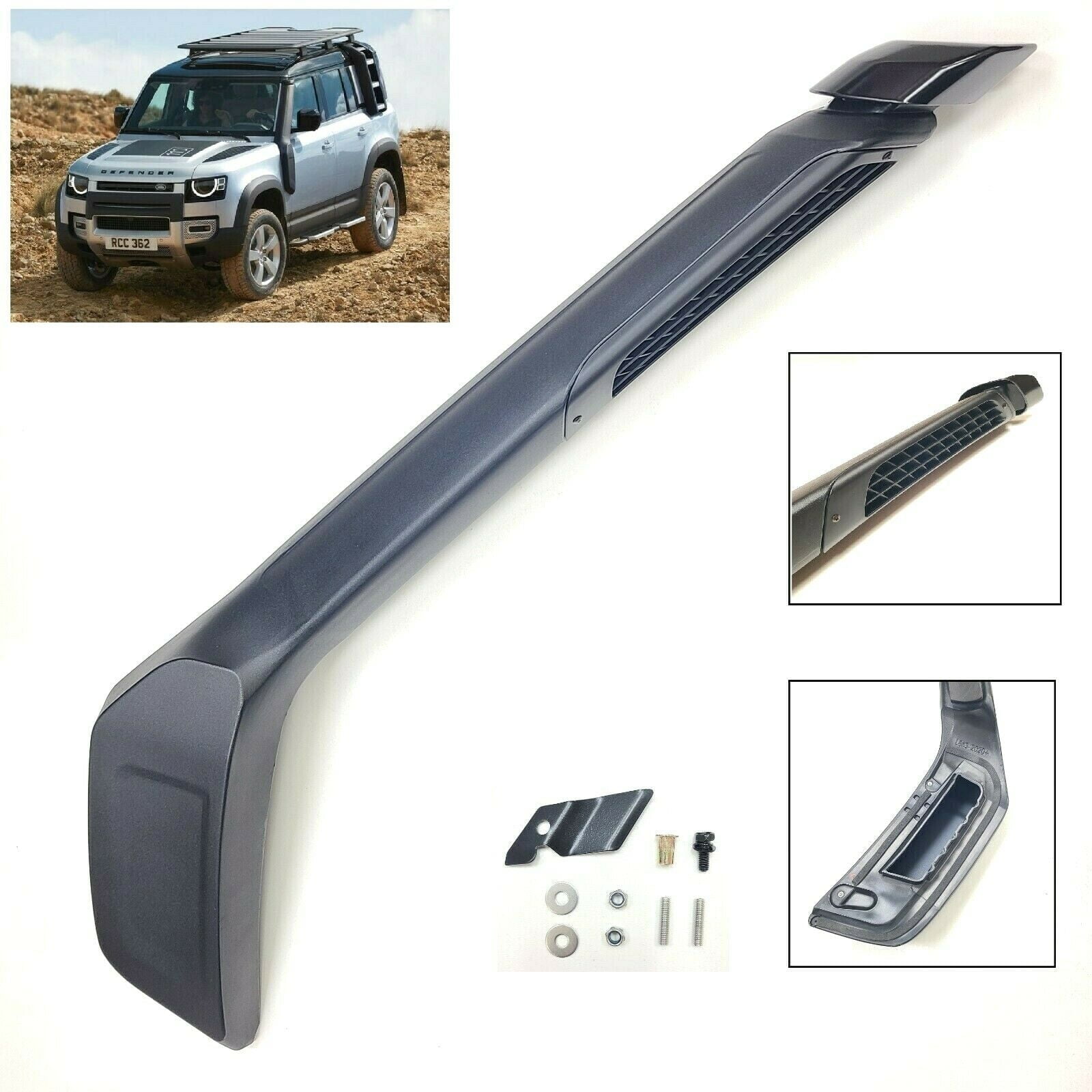 Intake Ram Snorkel Kit Cold Air System for 2020-2023 Land Rover ...