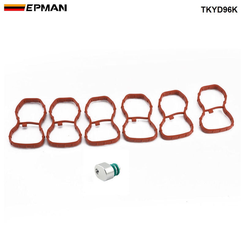 Intake Swirl Flap Delete Blank Plug With Manifold Gaskets For BMW E70 ...