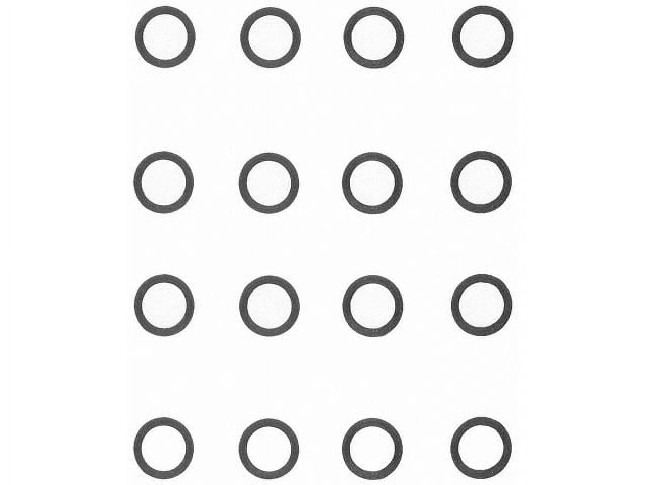 Intake and Exhaust Valve Stem Seal Kit - Compatible with 1975 - 1986 Chevy C10 1976 1977 1978 ...