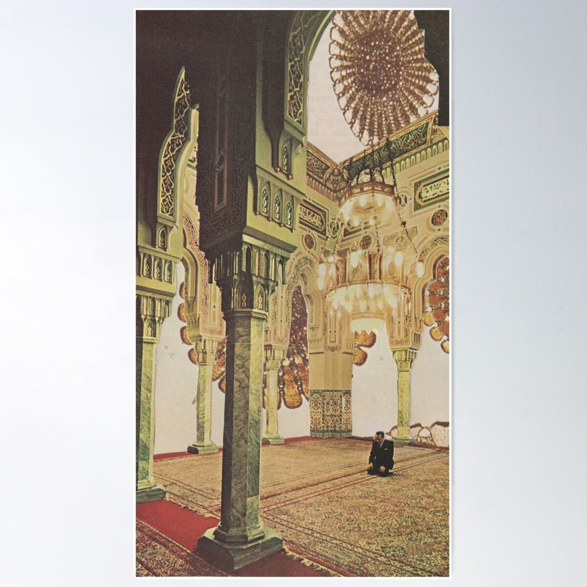 Intangible Shrine Poster Wall Art, Modern Wall Decor For Living Room ...