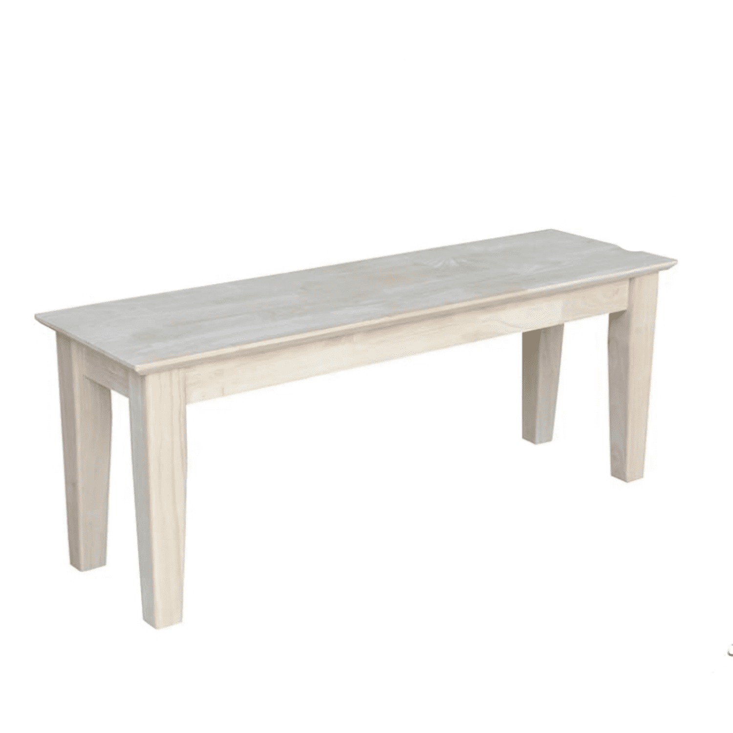 Intational Concepts Shaker Style Bench for Kitchen/Dining, Solid ...