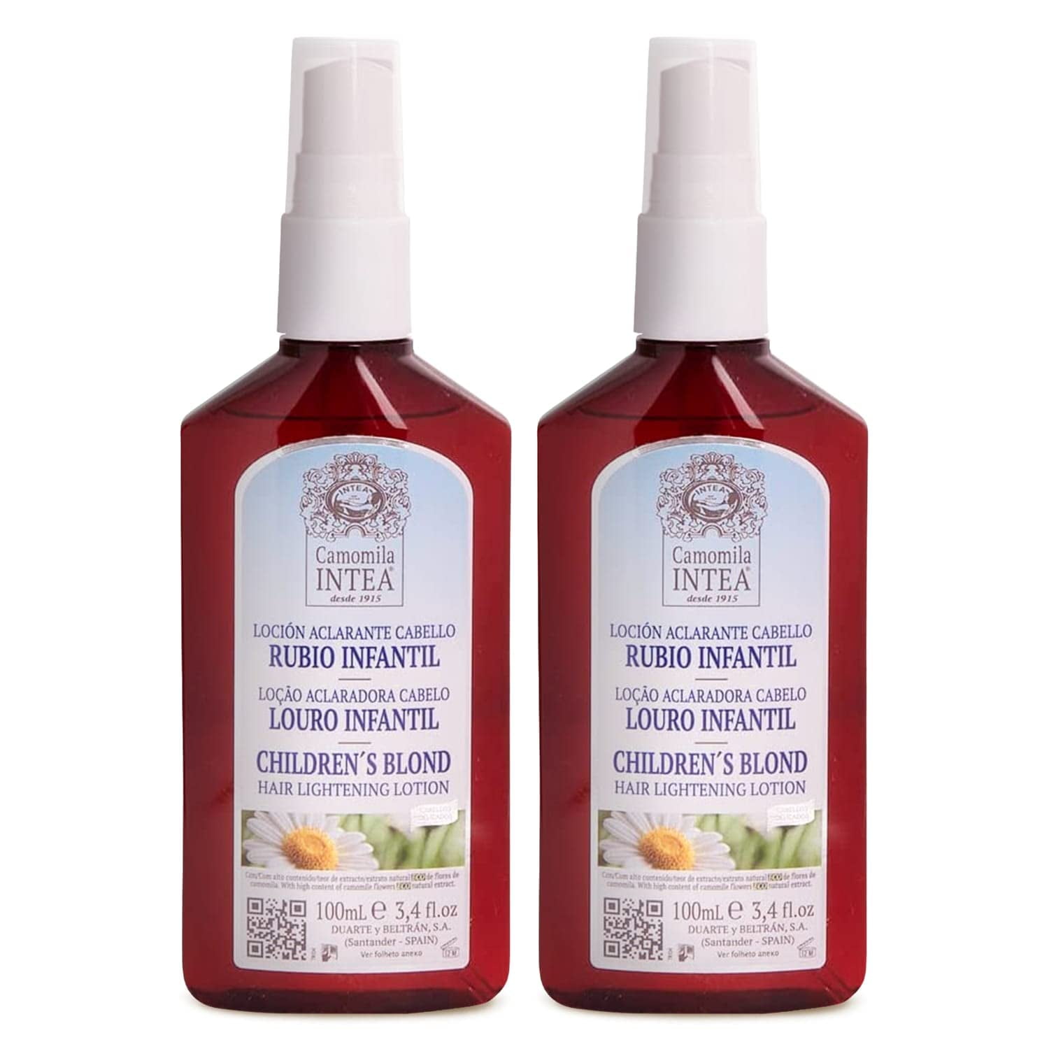 Intea Camomila Hair Lightener For Kids Spray for Naturally Lightening ...