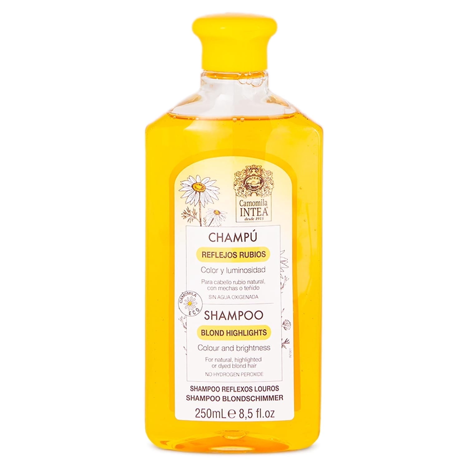 Intea Chamomile Shampoo - Premium Blonde Brightening Shampoo - Non ...