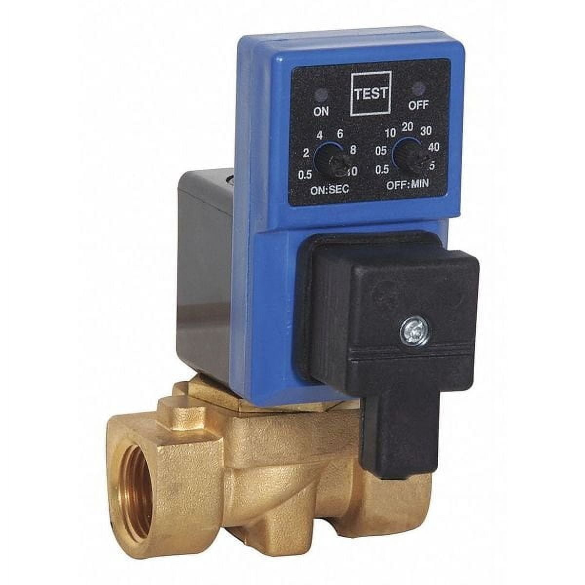 Intech Auto Drain Valve,115V,1/2",38 gpm TDV50-10 - Walmart.com